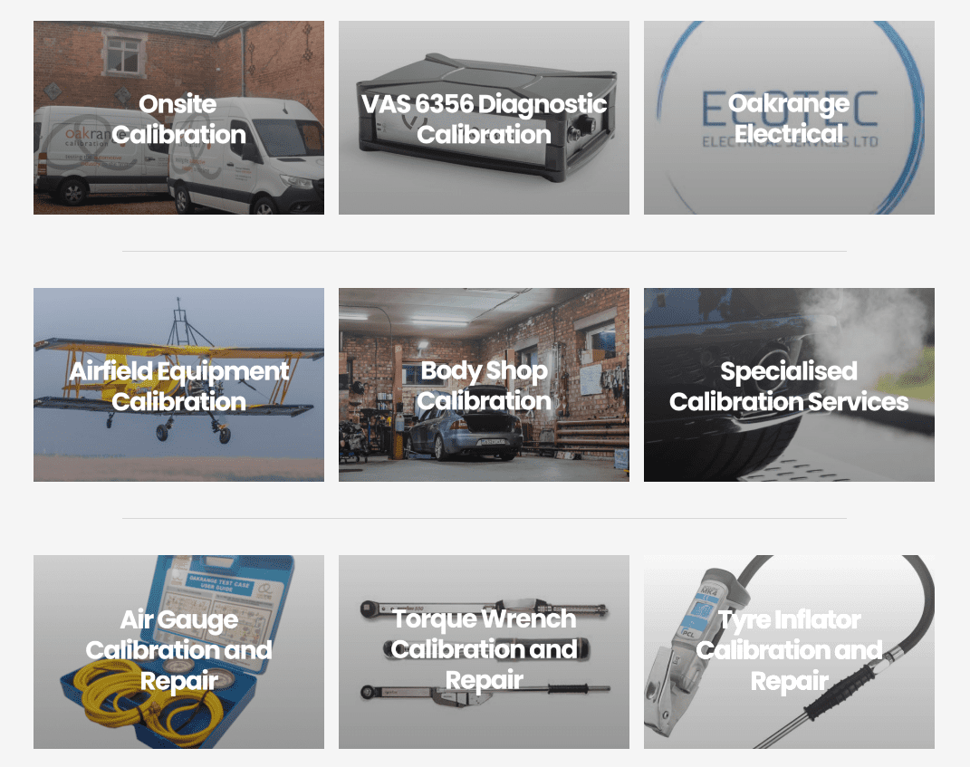 Services - Onsite calibration at your site